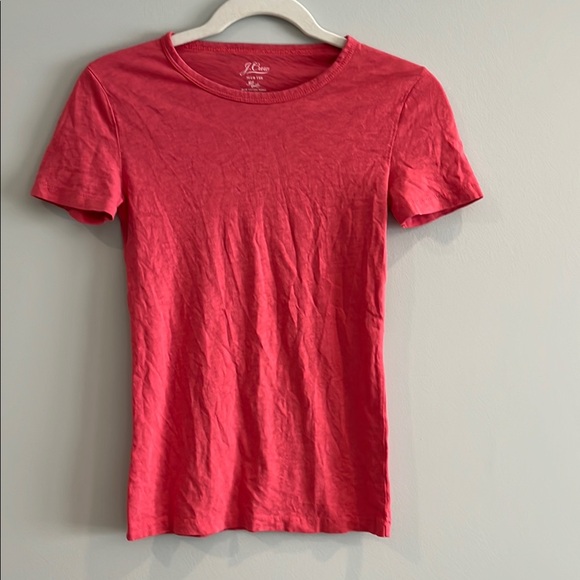 J. Crew | Tops | J Crew Womens Slub Tee Crew Neck Tshirt Size Xxs ...